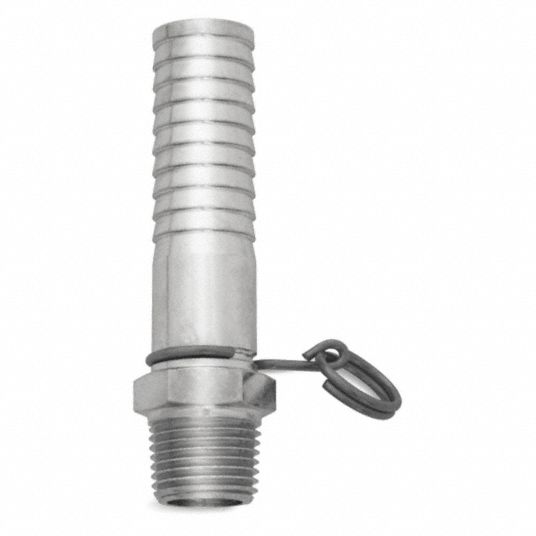 SANI-LAV, Stainless Steel, Stainless, Hose Adapter - 46CF41|N14S - Grainger