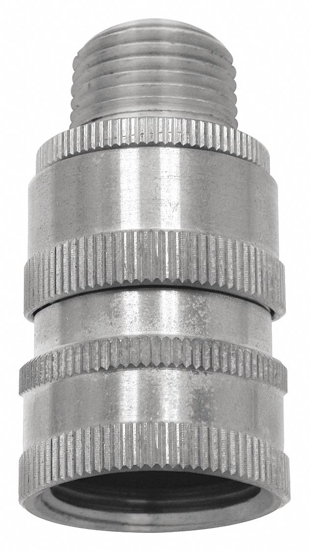 SANI-LAV, Stainless Steel, Stainless, Quick Connect Hose Adapter ...