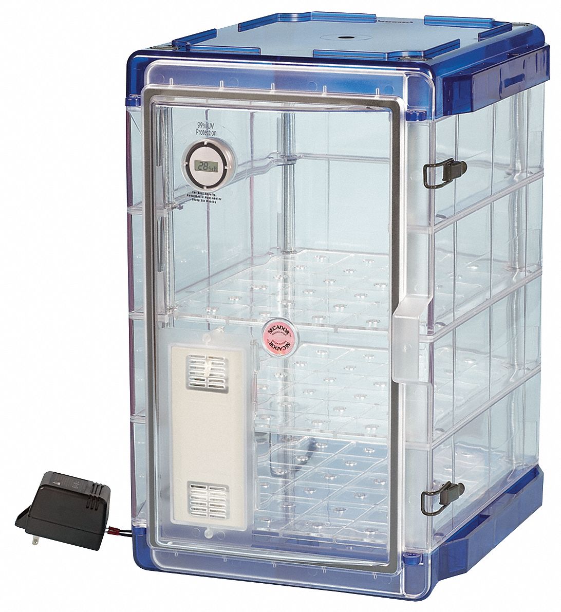 Non-Vacuum, Rectangular, Cabinet Desiccator - 46D054|F42074-1116 - Grainger
