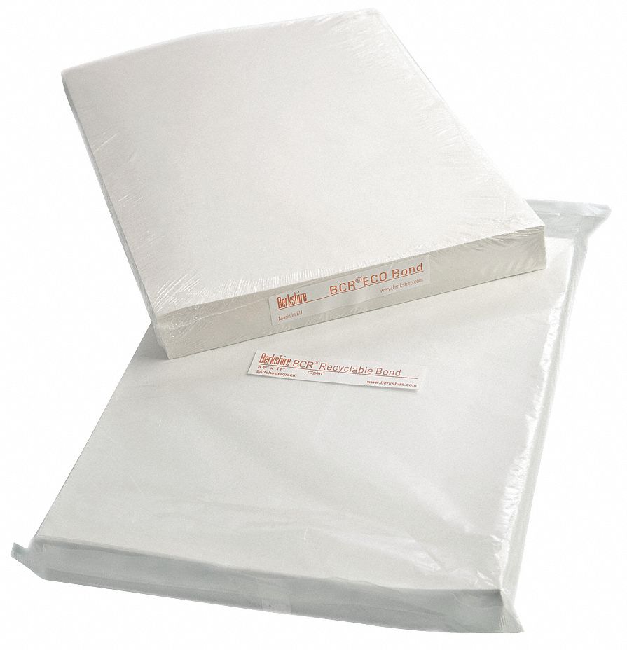 11 in Sheet Wd, 8 1/2 in Sheet Lg, Multipurpose Paper - 46D109|ECO85 ...
