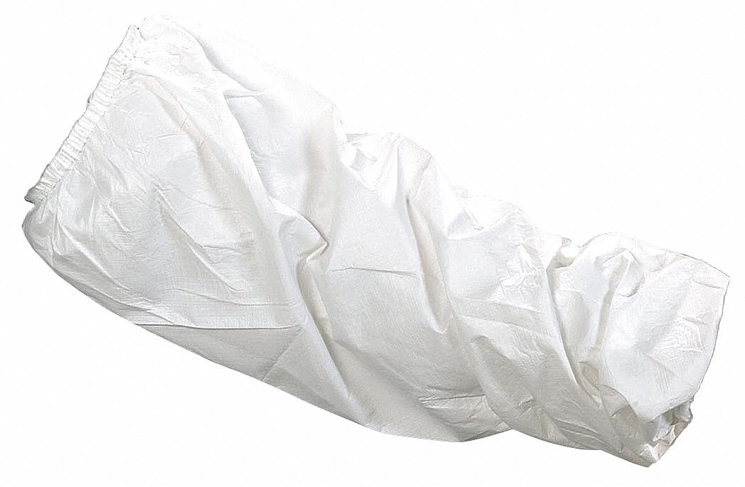 19 1/2 in Overall Lg, Welded Seam, Chemical Resistant Sleeves - 46D137 ...