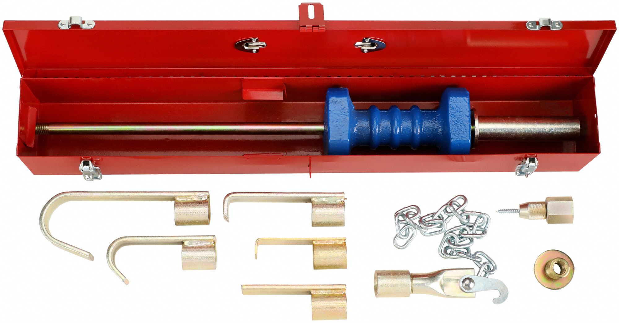 KEYSCO TOOLS, 27 in Lg, 12 lb Hammer Head Wt, Dent Repair Kit - 46D276 ...