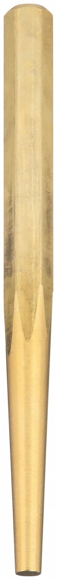 3/8 in Tip Dia, 5/8 in Shank Wd, Taper Punch - 46D311|77243 - Grainger