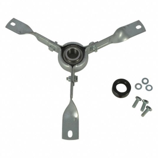 For Use With 5NRC9, Galvanized, Bearing Bracket Assembly - 46D643 ...