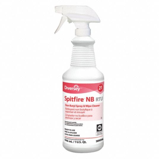 SPITFIRE All Purpose Cleaner, Trigger Spray Bottle, PK 12 - 46E773 ...