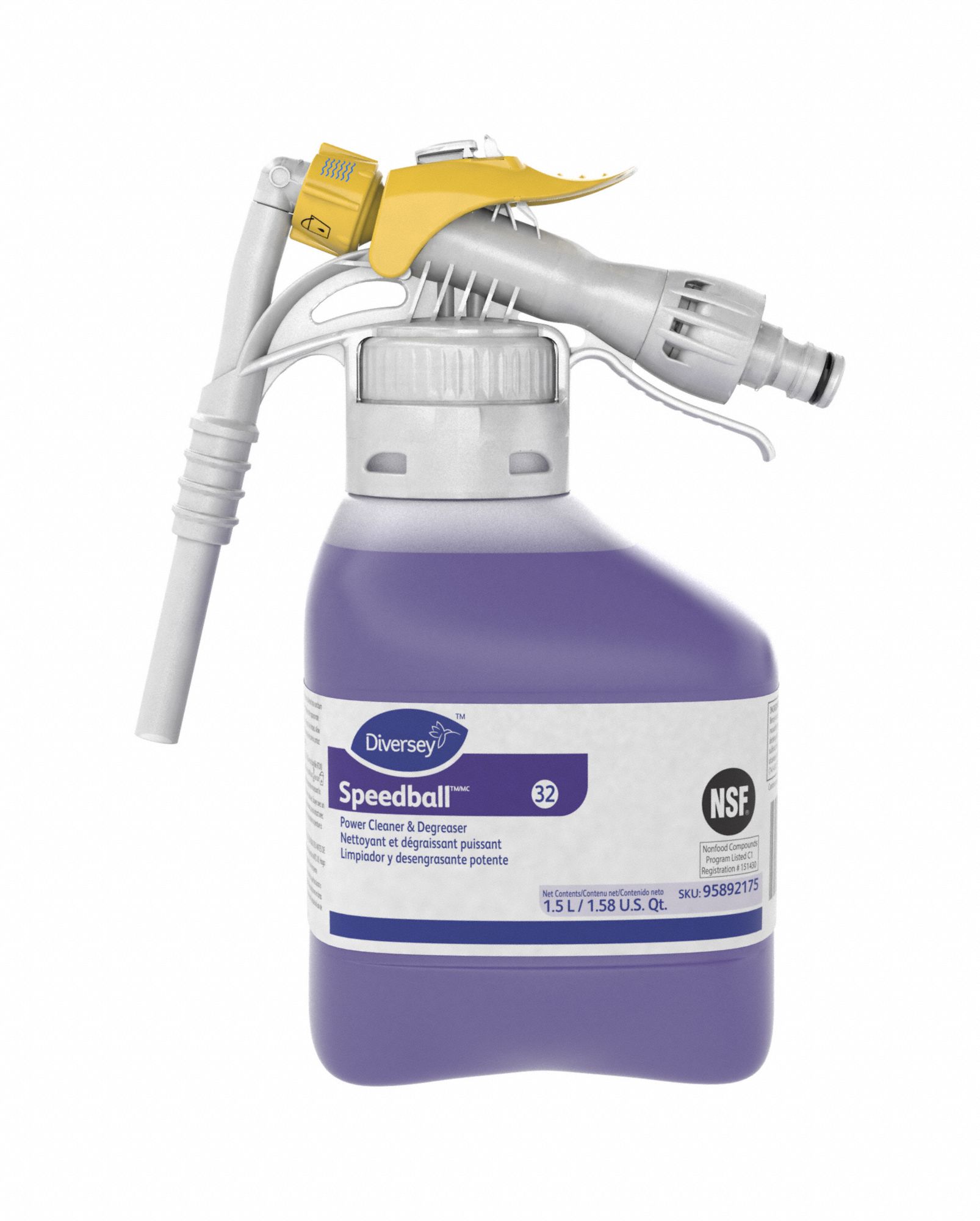 DIVERSEY, Speedball, 32, Heavy Duty Cleaner Degreaser Concentrate ...