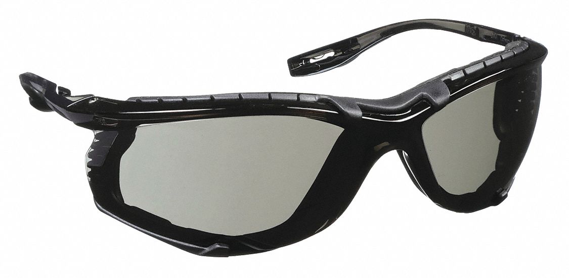 3M, Gray Lens Color, Frameless, Safety Glasses - 46F391|11873-00000-20 ...