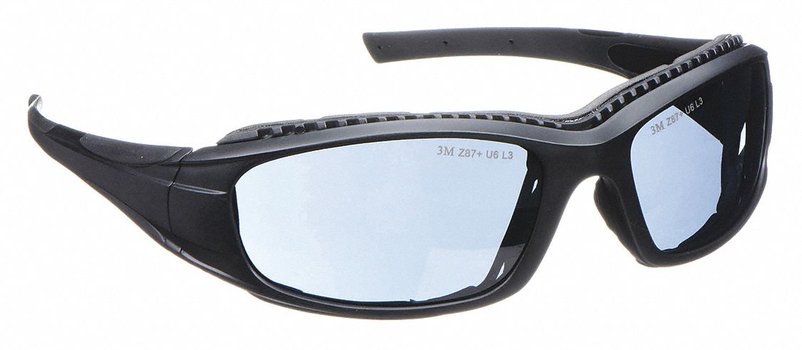 3M, Gray Lens, Full-Frame, Safety Glasses - 46F407|SS1502AF-B - Grainger
