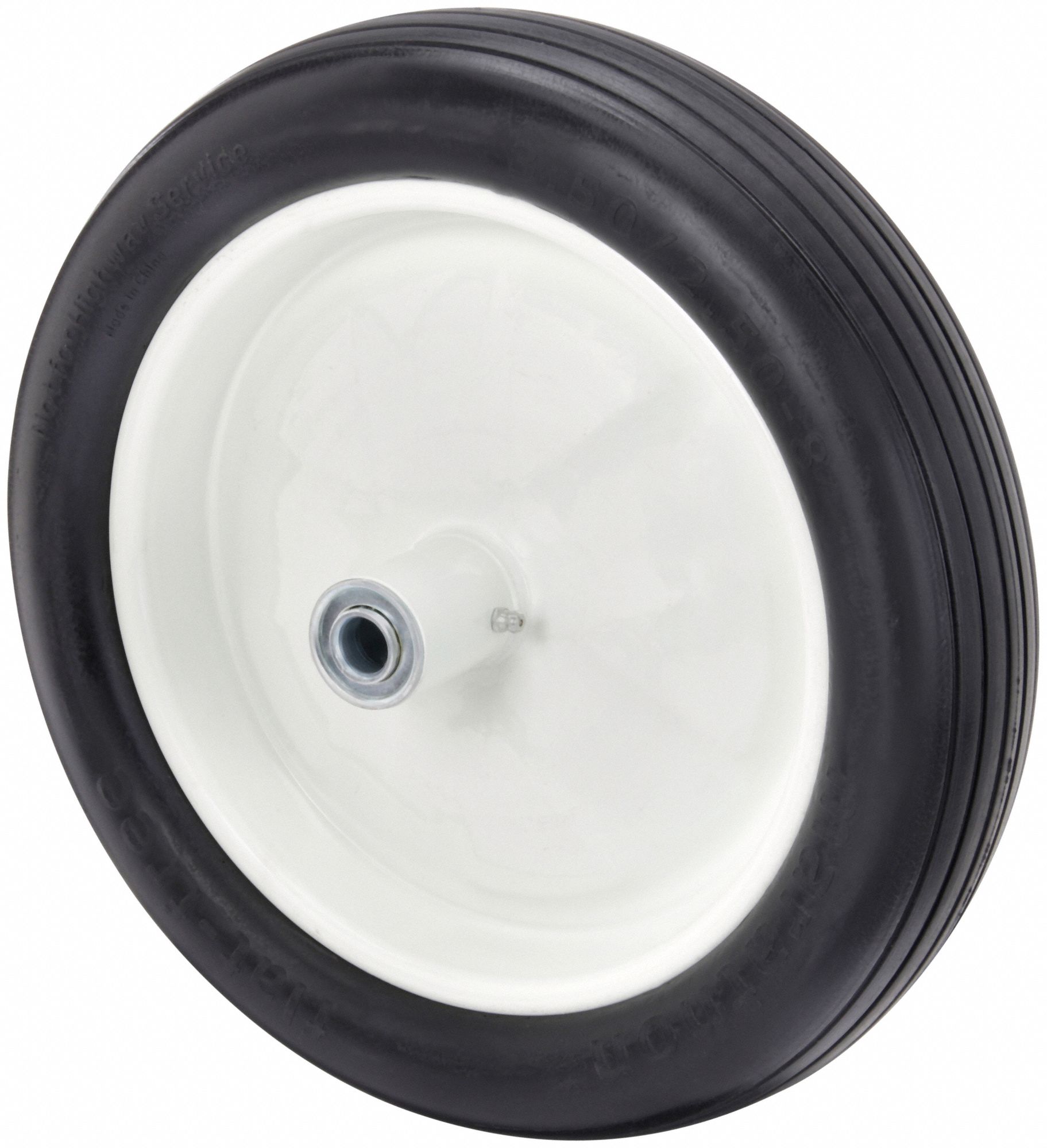 MARASTAR, 13 5/16 in Wheel Dia., 2 1/2 in Wheel Wd, Flat-Free Wheel ...