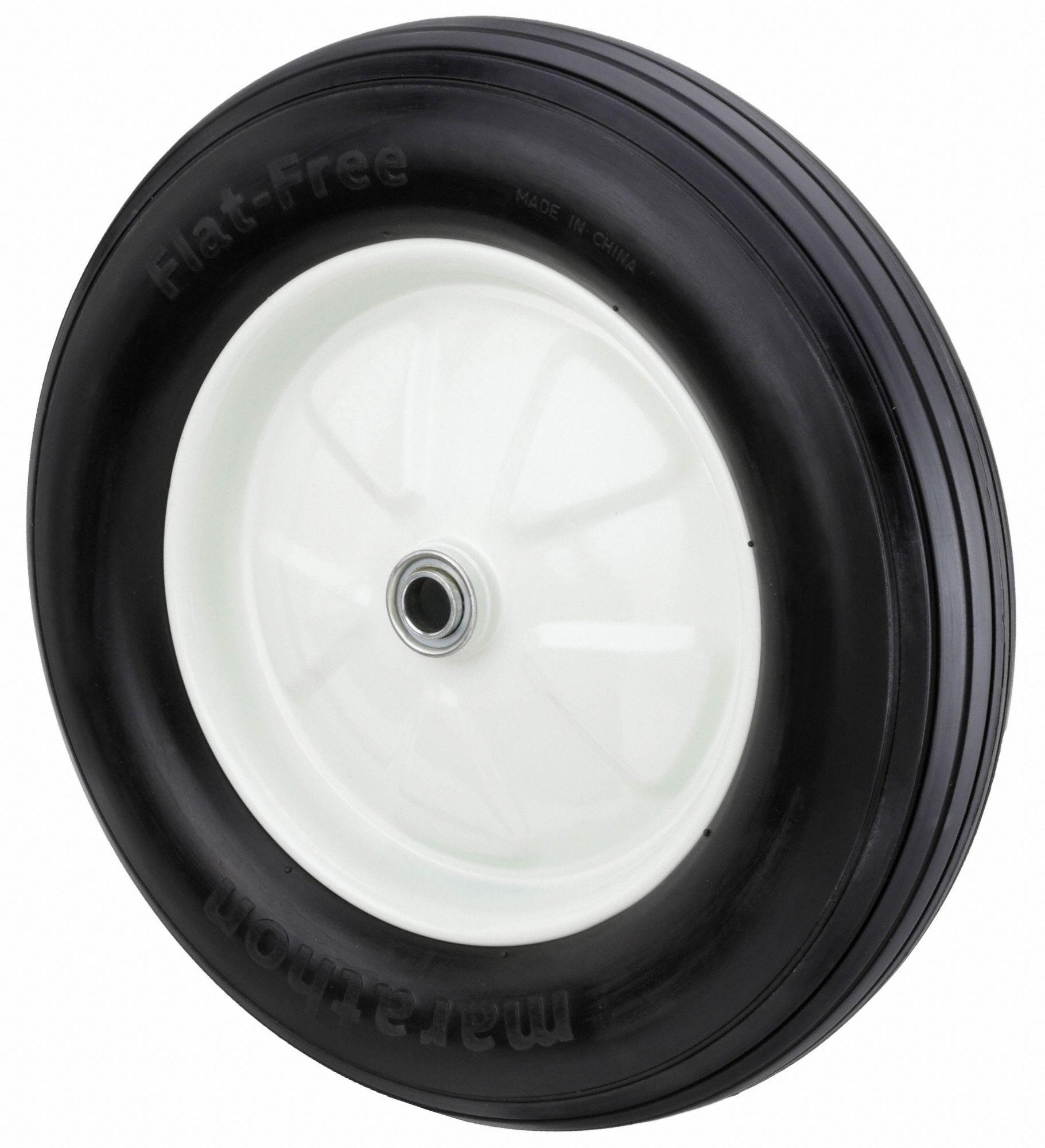 MARASTAR, 15 1/2 in Wheel Dia., 3 in Wheel Wd, Flat-Free Wheel - 46G097 ...
