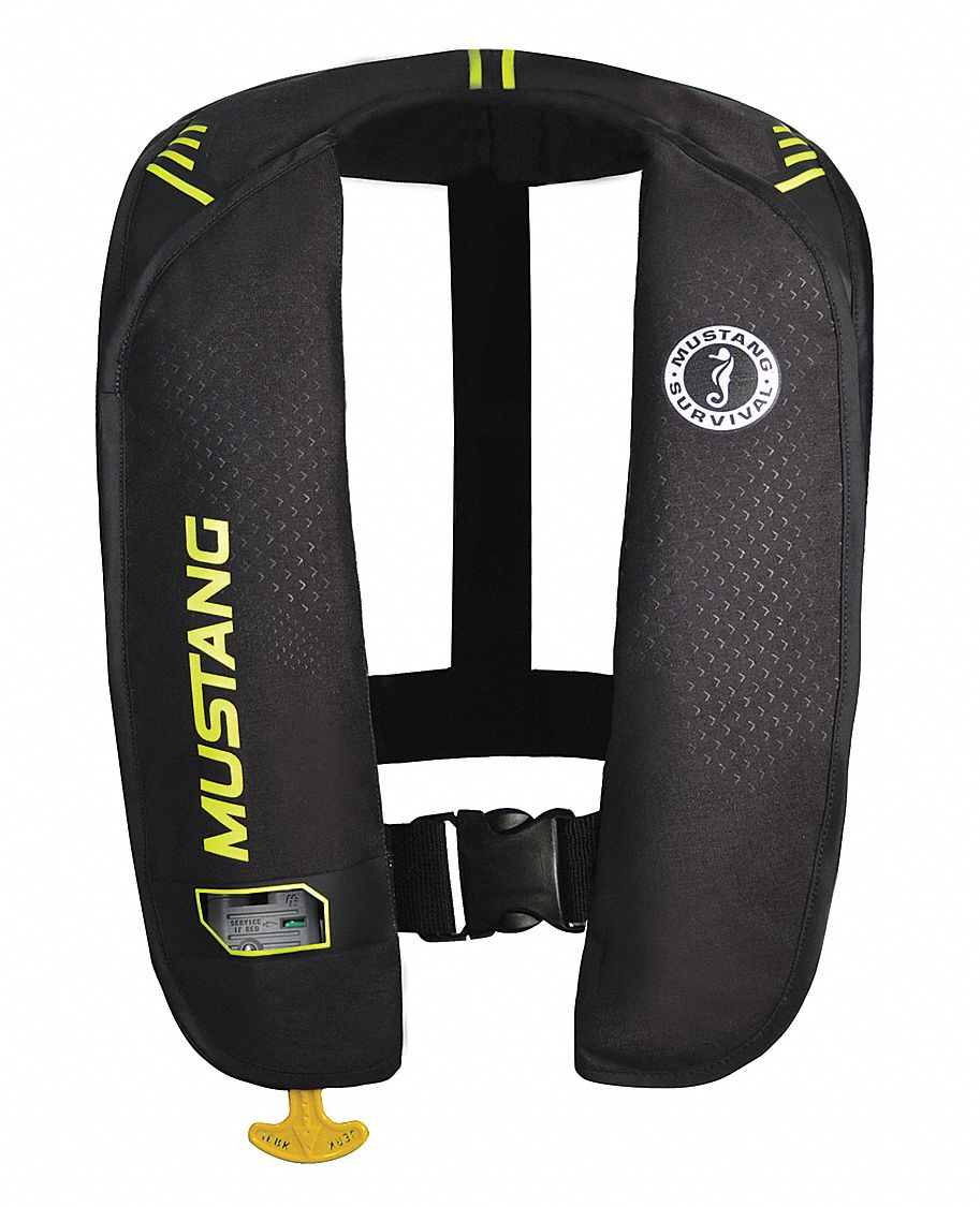 MUSTANG SURVIVAL Inflatable Life Jacket, USCG Type III, V, CO2 ...