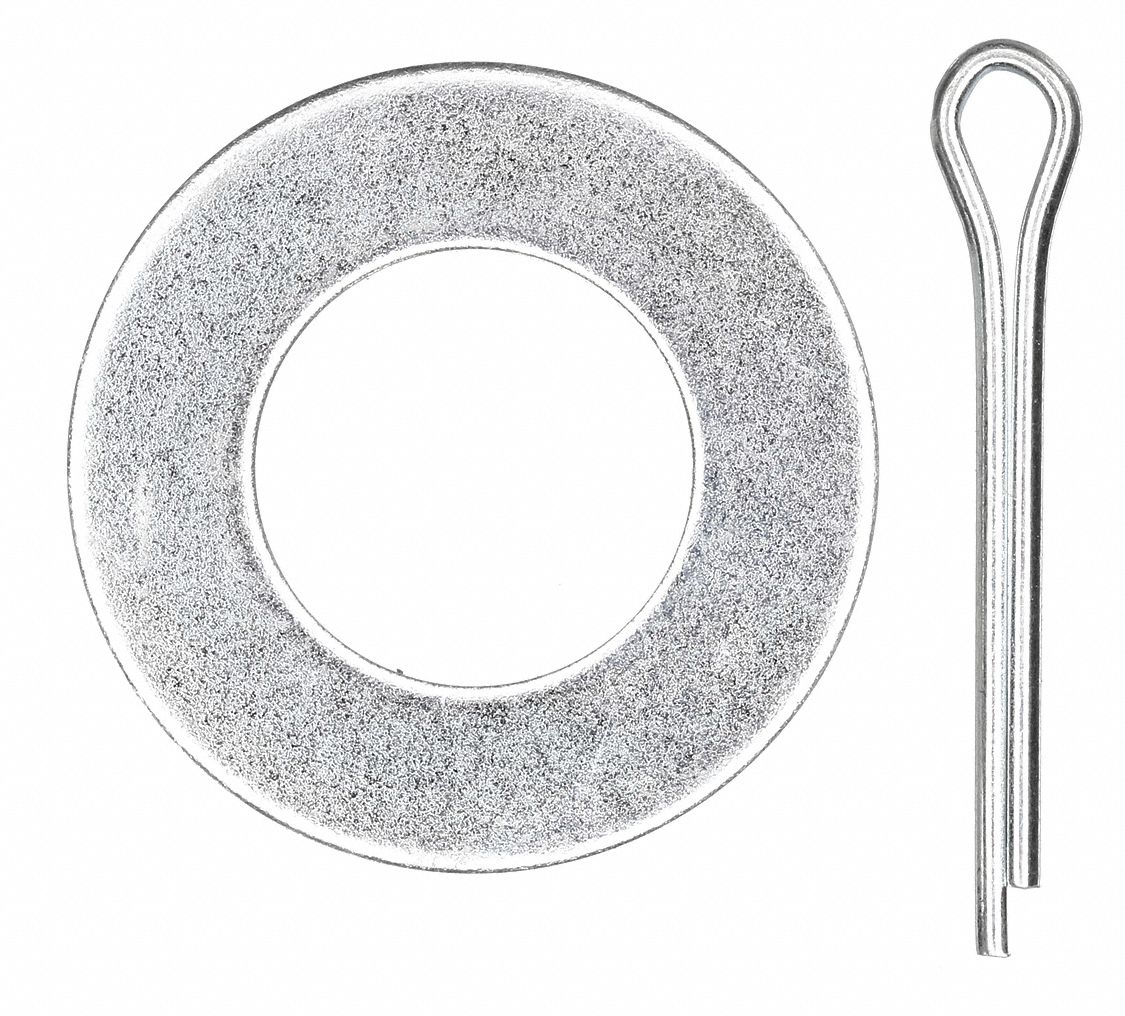 DAYTON, (2) Washers/Cotter Pin/Spacer, WHK-042, Wheel Hardare Kit ...