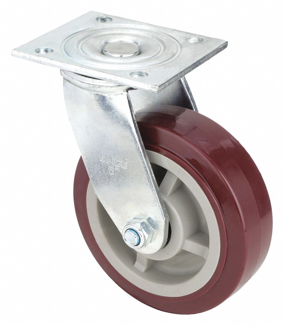 DAYTON, MH2TUK703G, Swivel Caster - 46K081|MH2TUK703G - Grainger