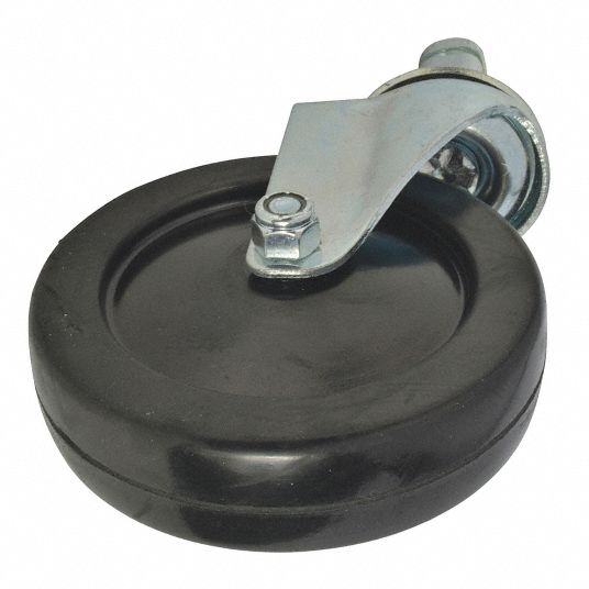 Shelving Units/Utility Carts, Rubber, Caster - 46K116|MHSR5SQG - Grainger