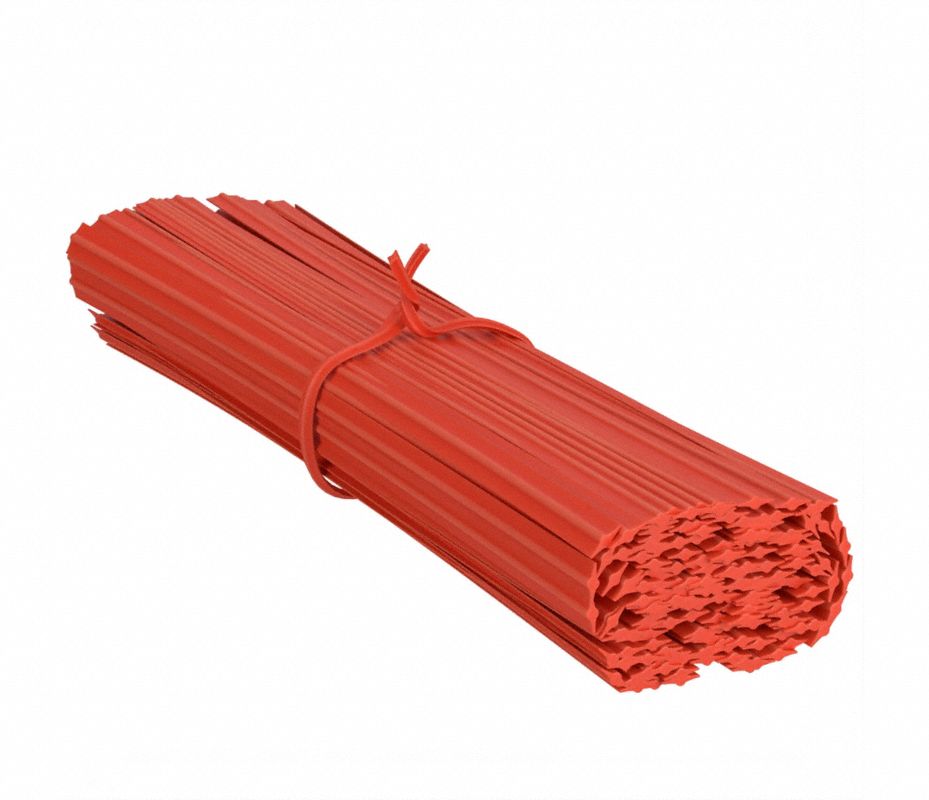 APPROVED VENDOR Cinchos de Alambre,Rojo,4" L,PQ1000 - 46K620 | 46K620 ...