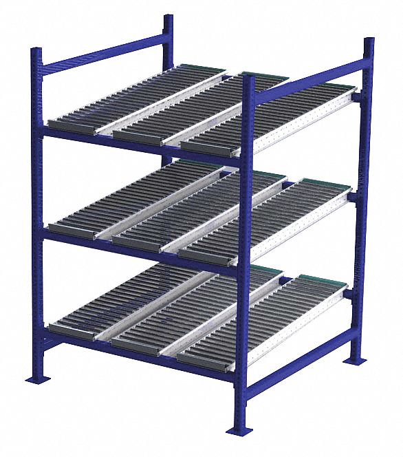 UNEX FLOW CELL, Starter, 48 in x 48 in, Gravity Flow Rack - 46KF47 ...