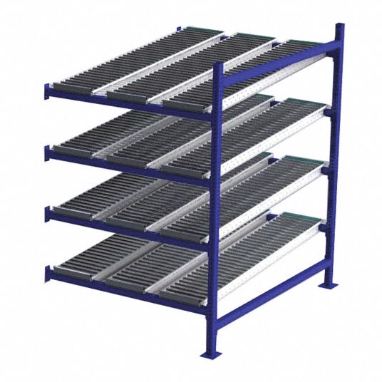 UNEX FLOW CELL, Add-On, 48 in x 60 in, Gravity Flow Rack - 46KF54 ...