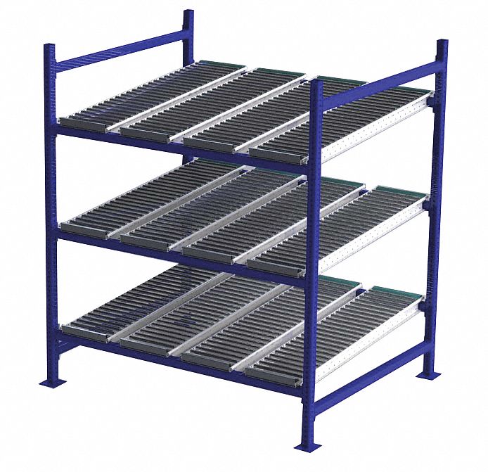 UNEX FLOW CELL, Starter, 60 in x 48 in, Gravity Flow Rack - 46KF55 ...