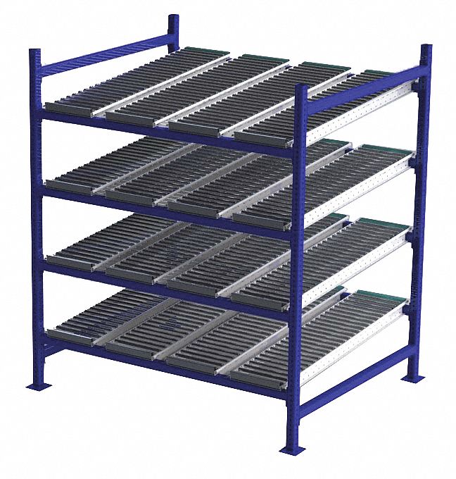 UNEX FLOW CELL, Starter, 60 in x 48 in, Gravity Flow Rack - 46KF56 ...