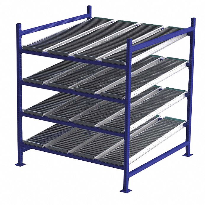 UNEX FLOW CELL, Starter, 60 in x 60 in, Gravity Flow Rack - 46KF60 ...