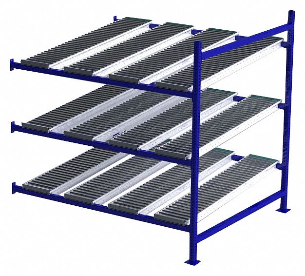 UNEX FLOW CELL, Add-On, 72 in x 60 in, Gravity Flow Rack - 46KF67 ...