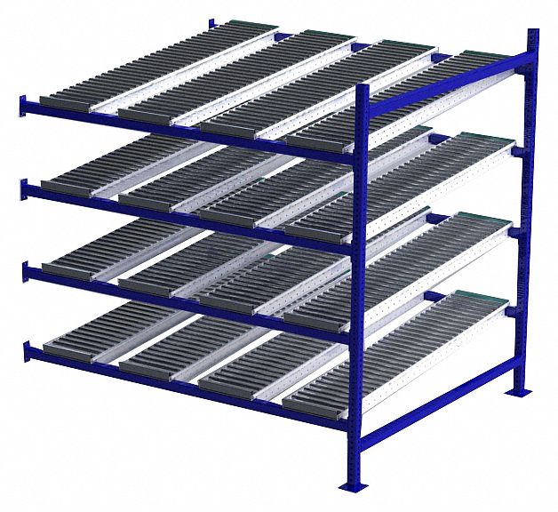 UNEX FLOW CELL, Add-On, 72 in x 60 in, Gravity Flow Rack - 46KF68 ...