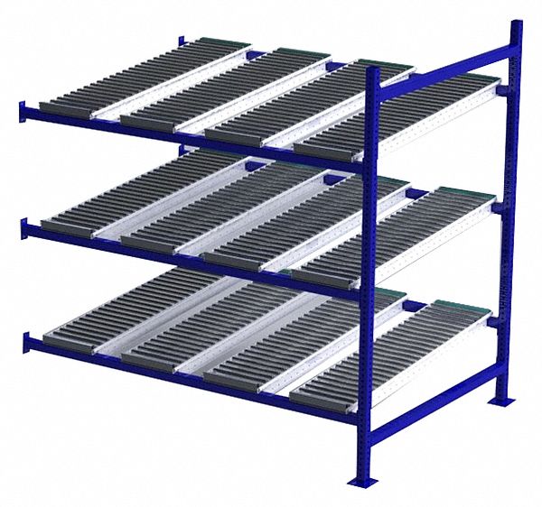 UNEX FLOW CELL, Add-On, 72 in x 48 in, Gravity Flow Rack - 46KF71 ...