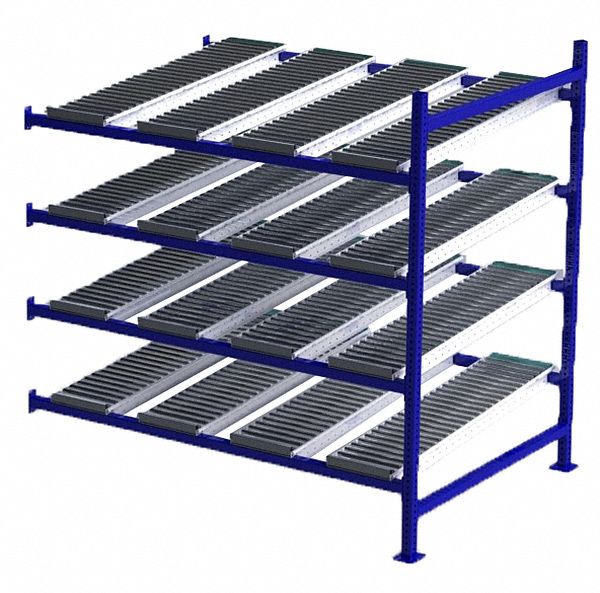 UNEX FLOW CELL, Add-On, 72 in x 48 in, Gravity Flow Rack - 46KF72 ...
