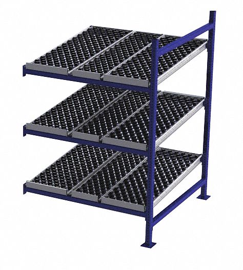 UNEX FLOW CELL, Add-On, 48 in x 48 in, Gravity Flow Rack - 46KF77 ...