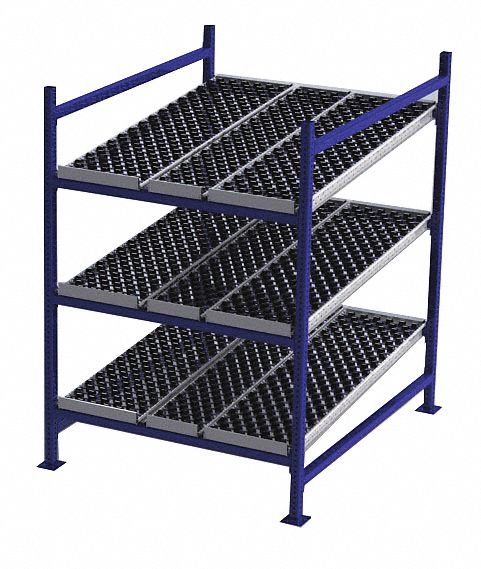 UNEX FLOW CELL, Starter, 48 in x 60 in, Gravity Flow Rack - 46KF79 ...