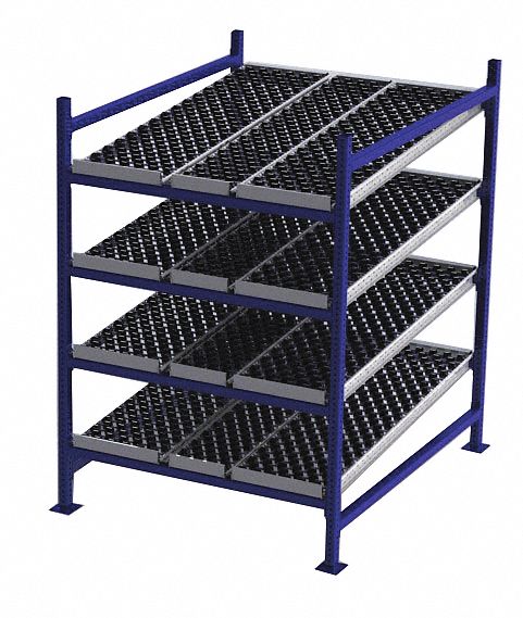 UNEX FLOW CELL, Starter, 48 in x 60 in, Gravity Flow Rack - 46KF80 ...