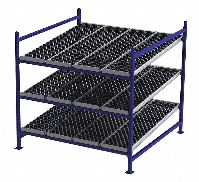 UNEX FLOW CELL, Starter, 72 in x 72 in, Gravity Flow Rack - 46KF91 ...