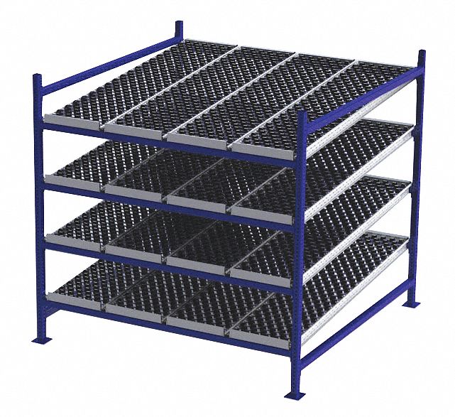 UNEX FLOW CELL, Starter, 72 in x 72 in, Gravity Flow Rack - 46KF92 ...