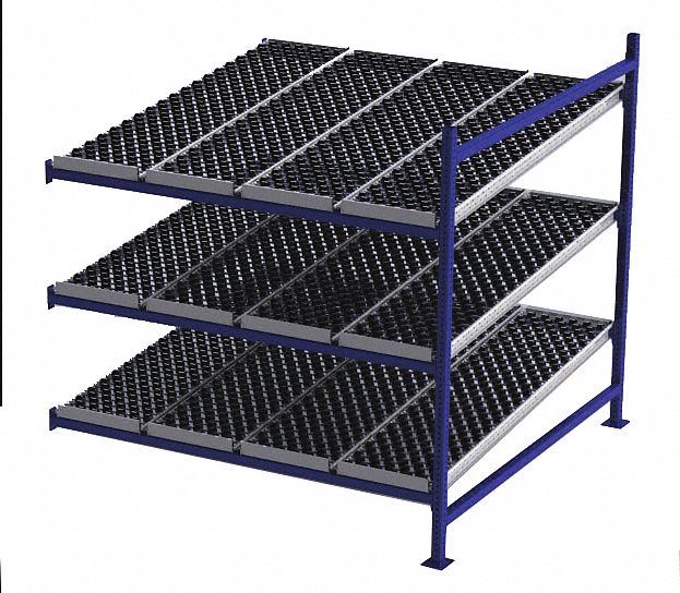 UNEX FLOW CELL, Add-On, 72 in x 72 in, Gravity Flow Rack - 46KF97 ...