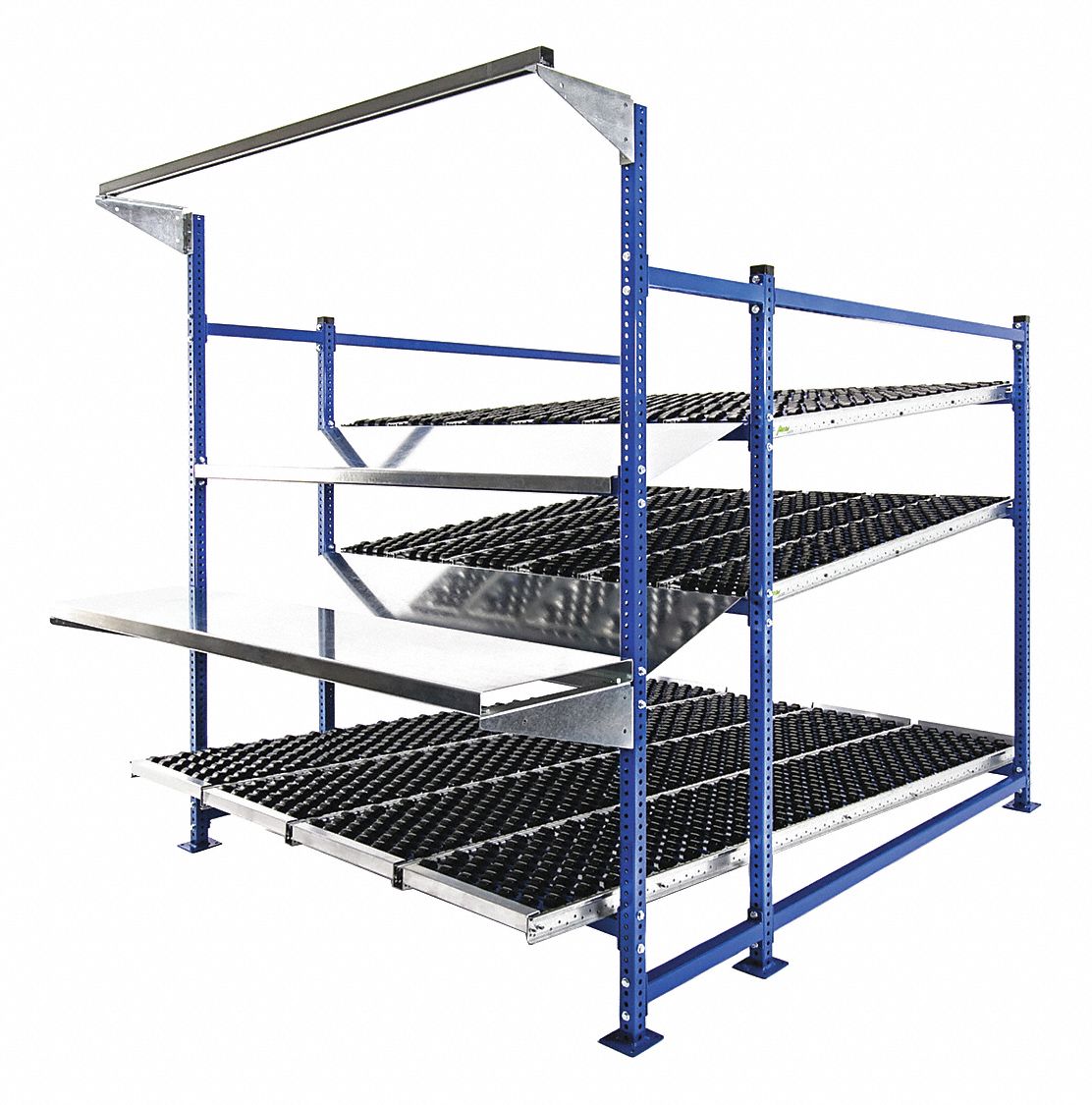 UNEX FLOW CELL, Starter, 72 in x 96 in, Gravity Flow Rack Workstation ...
