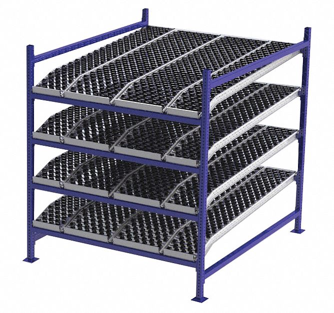 UNEX FLOW CELL, Starter, 60 in x 72 in, Gravity Flow Rack - 46KG08 ...