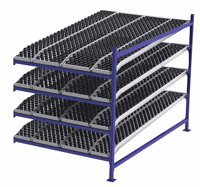 UNEX FLOW CELL, Add-On, 60 in x 96 in, Gravity Flow Rack - 46KG13 ...