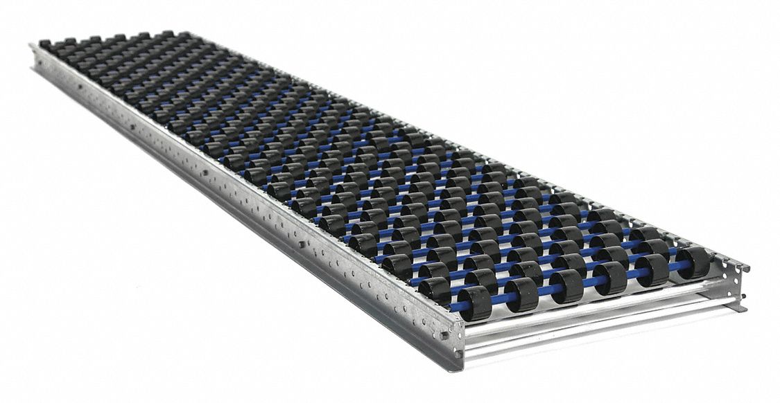 12 in Overall Wd, 50 lb/ft, Flow Rack Conveyor - 46KH47|99S2W123x69 ...