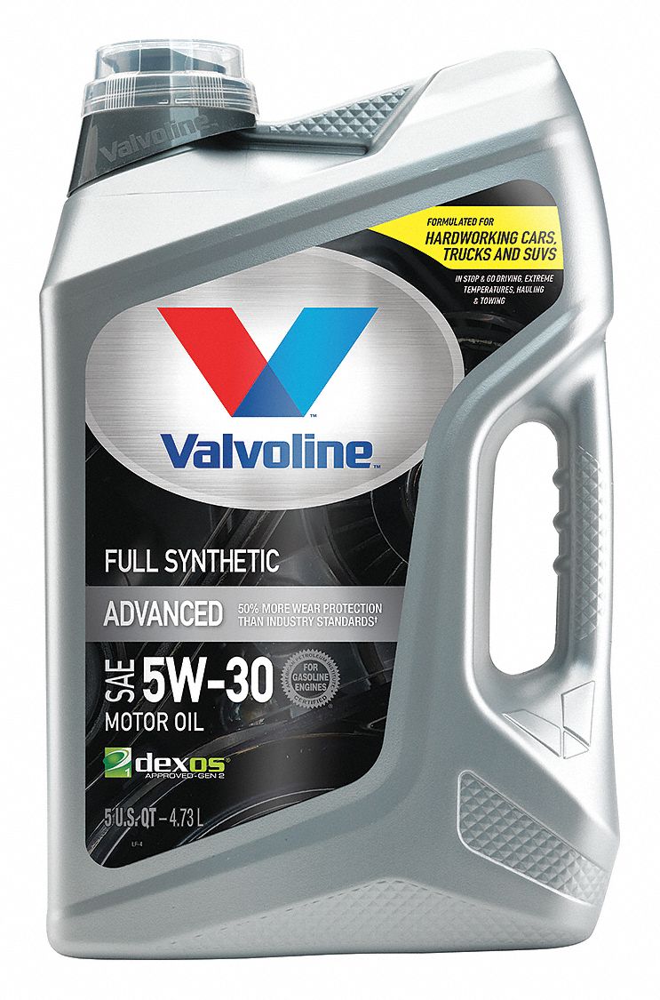 VALVOLINE, Synthetic, 5 qt Size, Engine Oil - 46KK41|881164 - Grainger