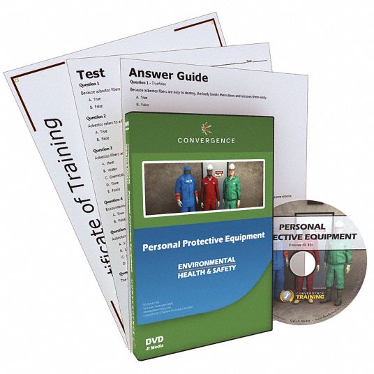 Training DVD, DVD, Personal Protection Equipment, English, 22 min ...