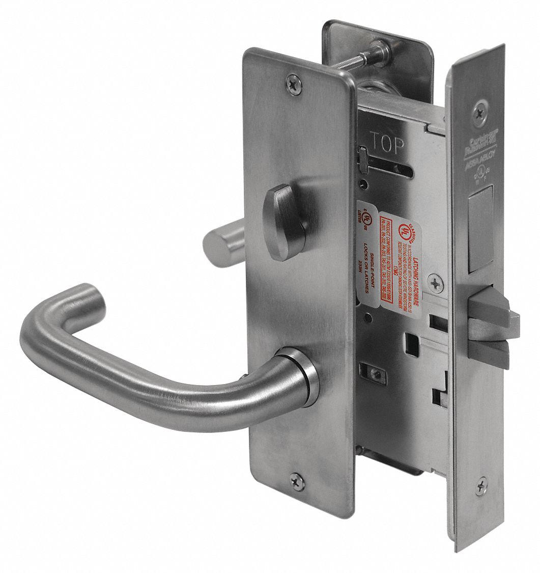 CORBIN, Privacy Lever Locksets, Chrome, Door Lockset - 46KU74|ML2030 ...