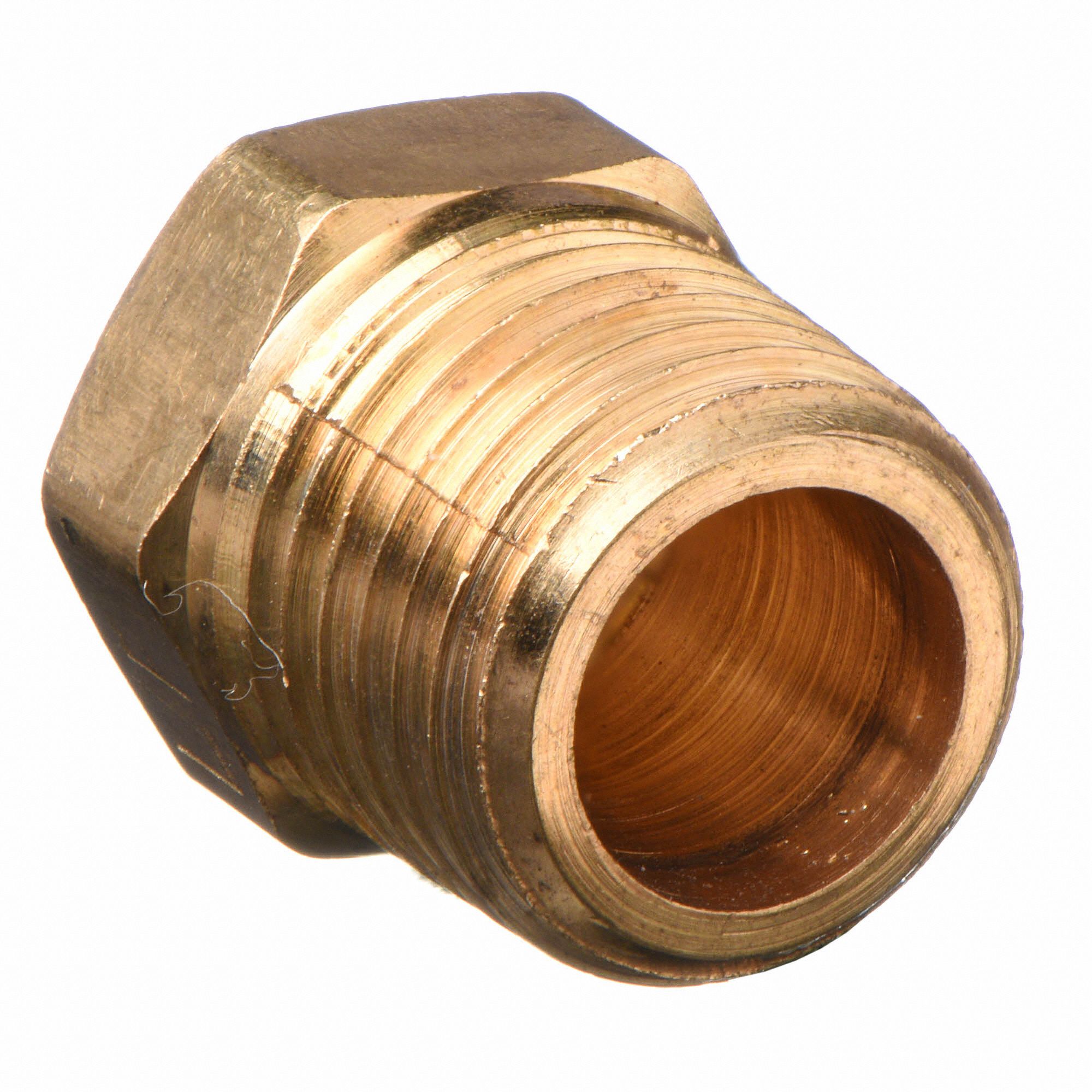 GRAINGER APPROVED Brass Hex Head Plug, MNPT, 1/2 in Pipe Size, 1 EA ... GRAINGER APPROVED Brass Hex Head Plug, MNPT, 1/2 in Pipe Size, 1 EA ...