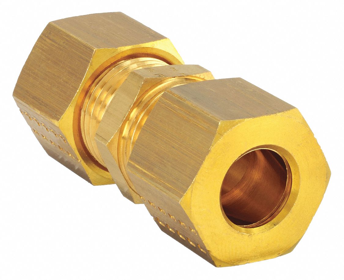LEGRIS, 10 mm OD x 10 mm OD Fitting Size, Compression x Compression ...