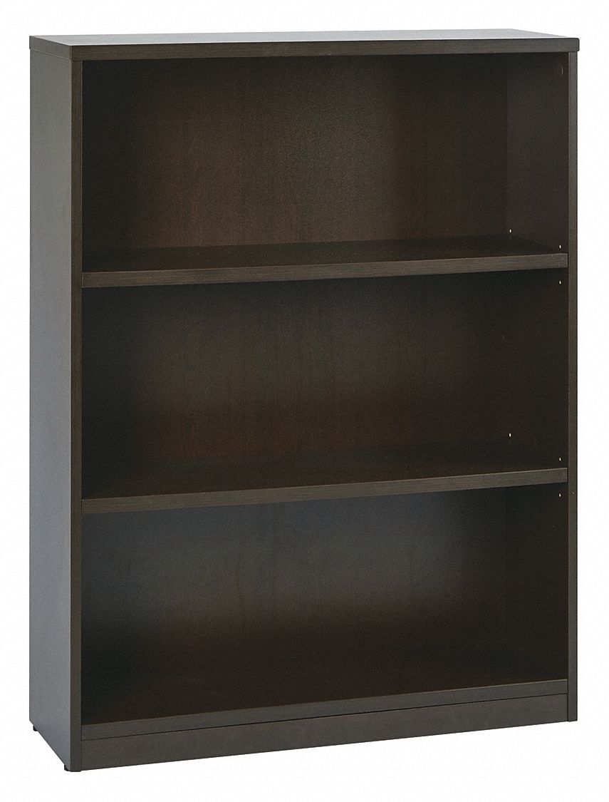 36 in x 12 in x 48 in OSP Furniture Series Bookcase with 3 Shelves ...