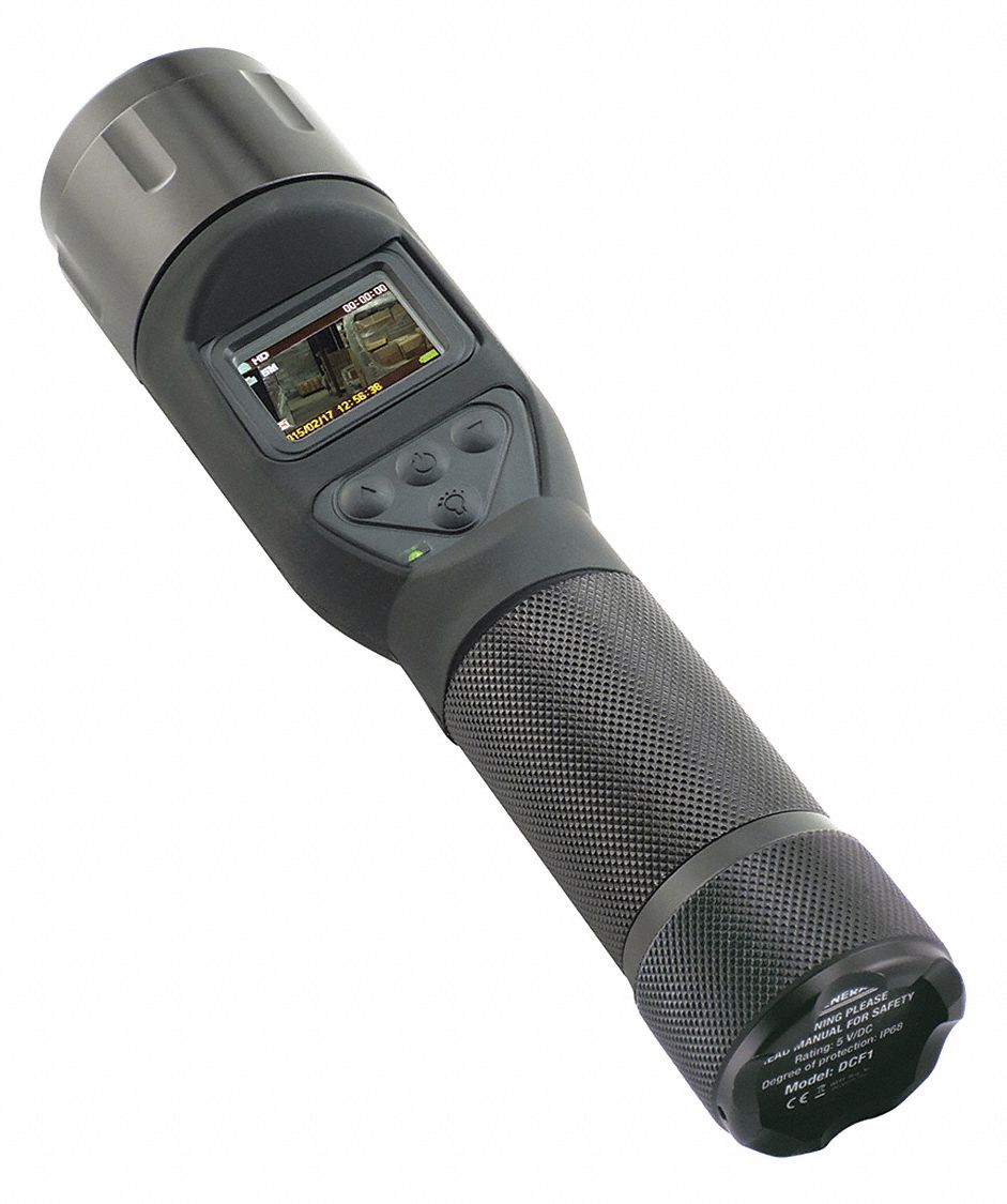 Video Recording Flashlight,6mm - Grainger