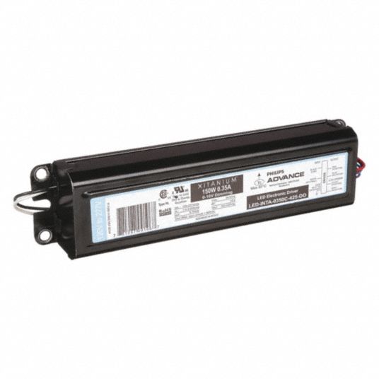 ADVANCE, Class 2, 150 W Max. Power Output, LED Driver - 46N411 ...