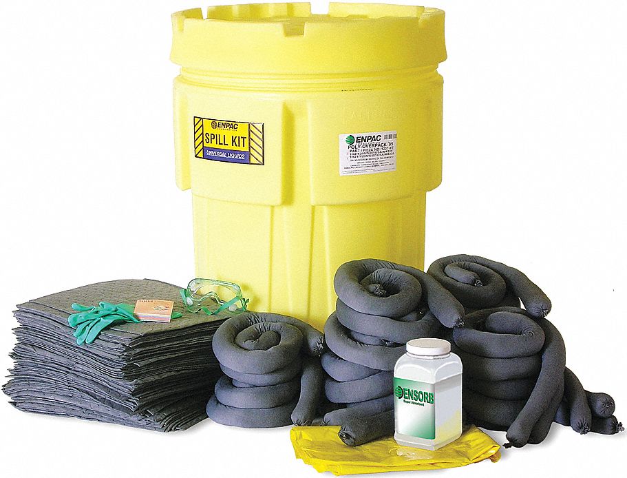 ENPAC SPILL KIT 95-GALLON DRUM UNIVERSAL - Spill Kits, Stations and ...