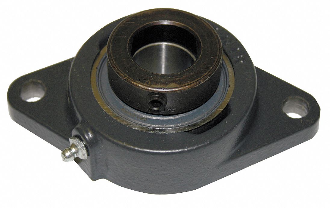 TIMKEN, Radial Ball, 3/4 in Bore, 2 Bolt Flange Bearing - 46R601|VCJT 3/4 - Grainger