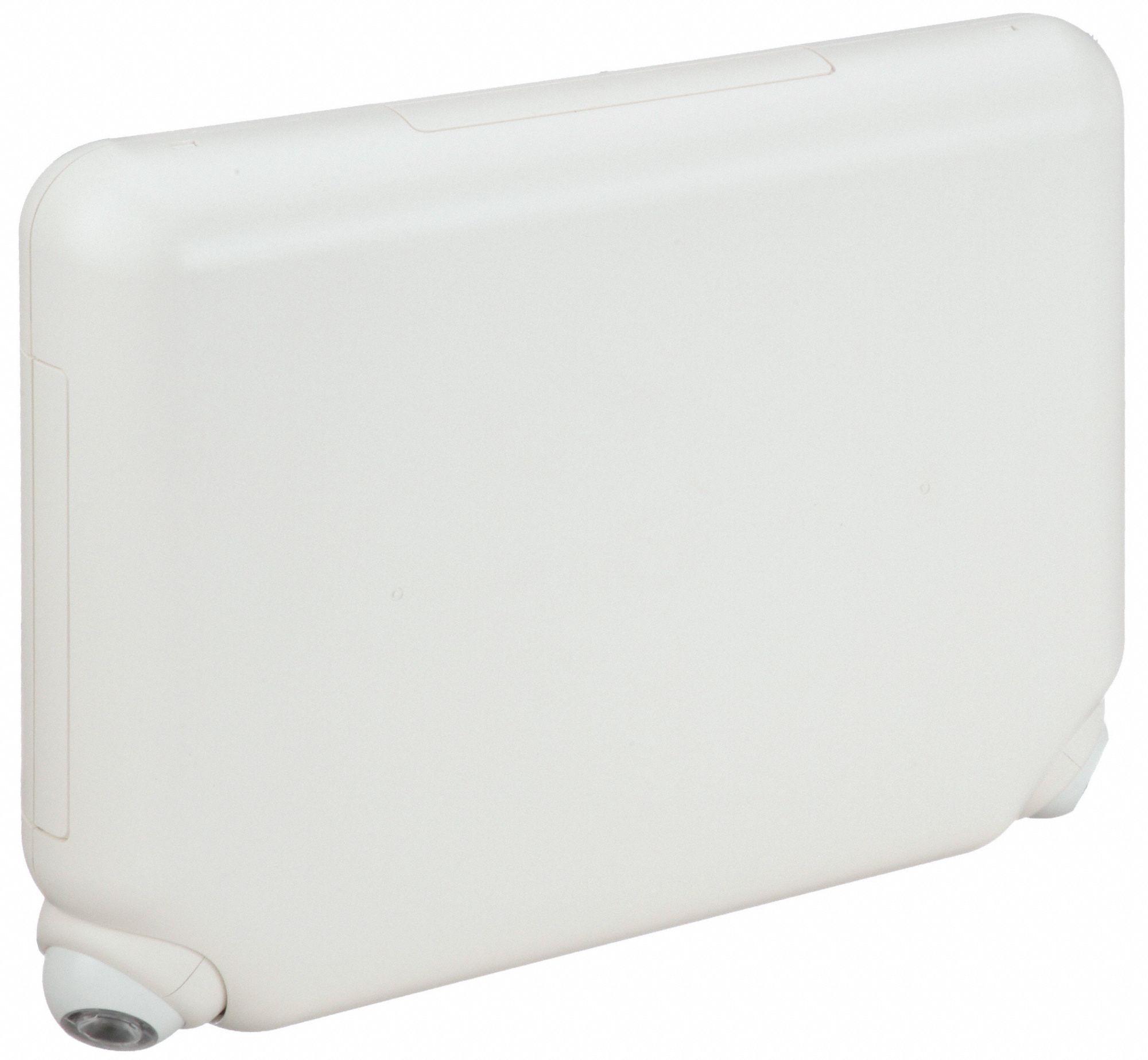 DUAL-LITE Exit Sign with Emergency Lights: White, 2 Faces, Green, LED ...