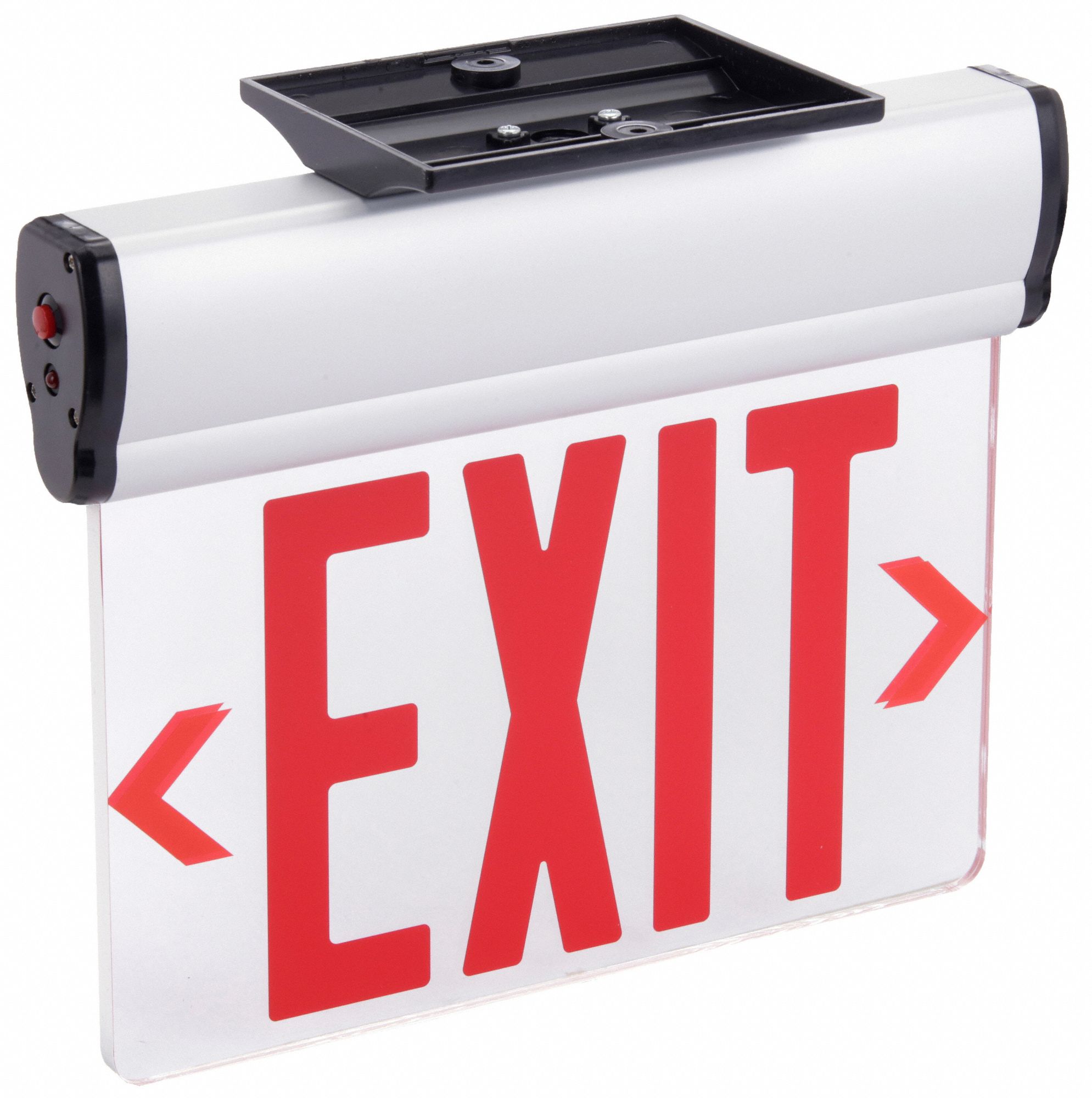 2 Faces, Red, Exit Sign - 46T227|CELS2RNE - Grainger